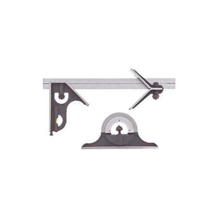 Fowler Fowler 52 370 012 0 Four Piece 12 Blade 4R Graduation Combination Square Set 52 370 012 0 Zoro